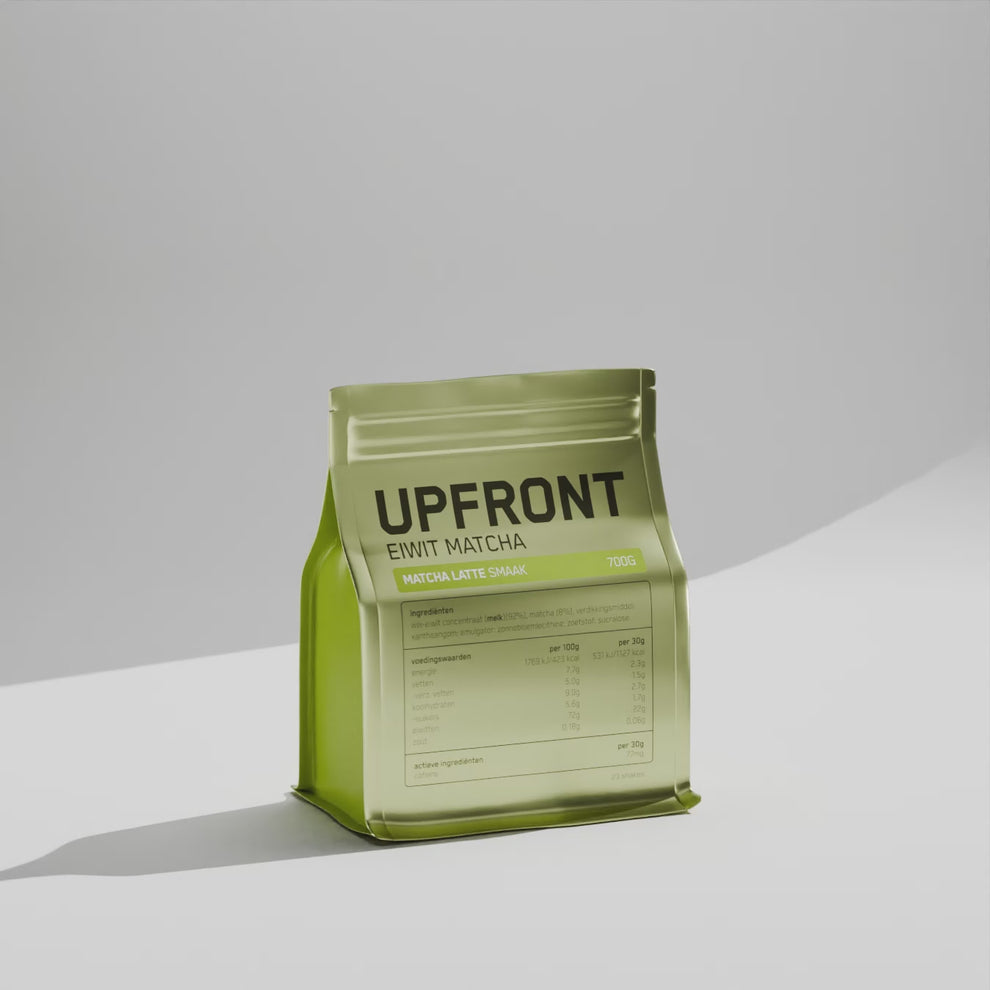 Upfront - Whey Matcha Latte (700 gram) – GymChickies